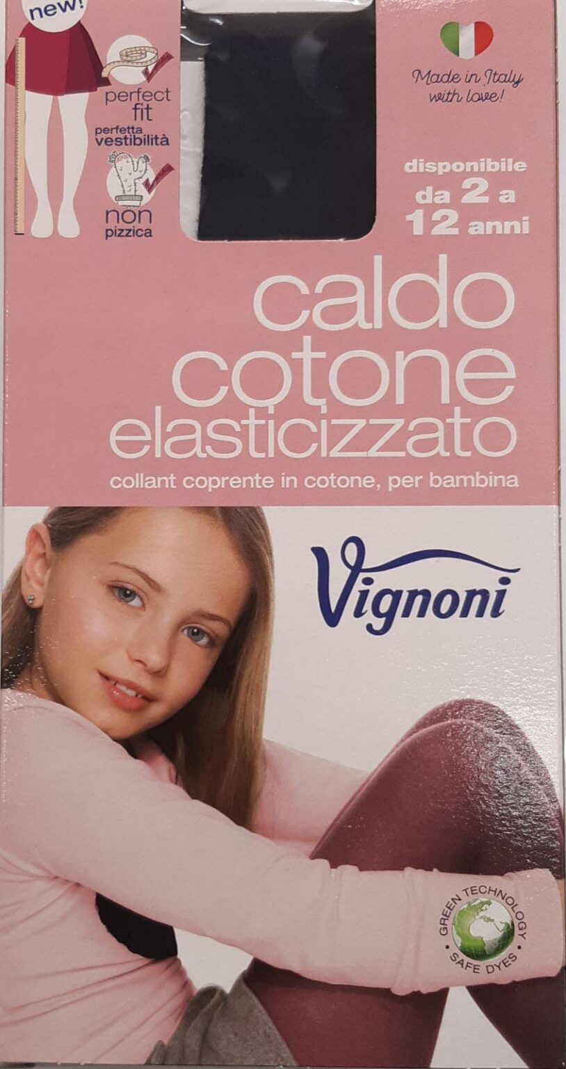 Collant bimba/baby caldo cotone Vignoni - Intimo Bifaro