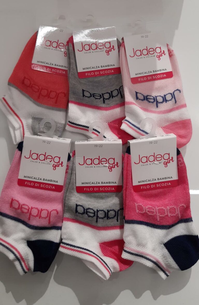 Calzini Jadea girl 6 paia Colori assortiti. - Intimo Bifaro